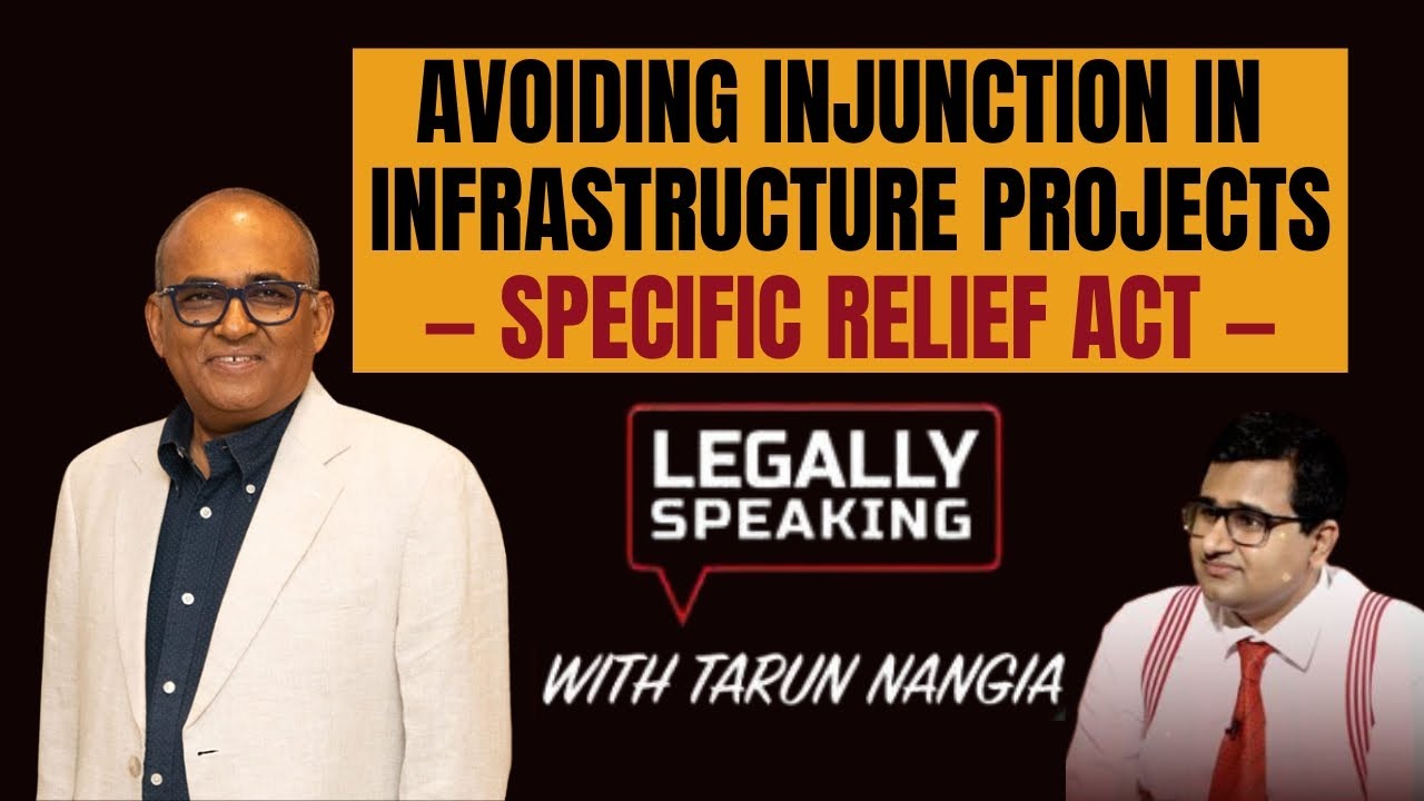 Avoiding Injunction in Infrasctructure Projects | Specific Relief Act | NewsX - YouTube