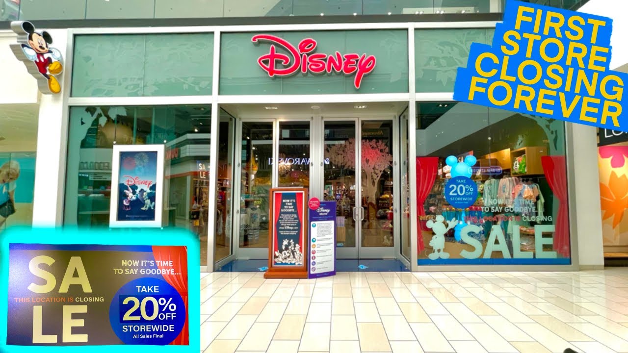 Visiting The First Disney Store Before It Closes Forever 6/26/21 | Tons ...