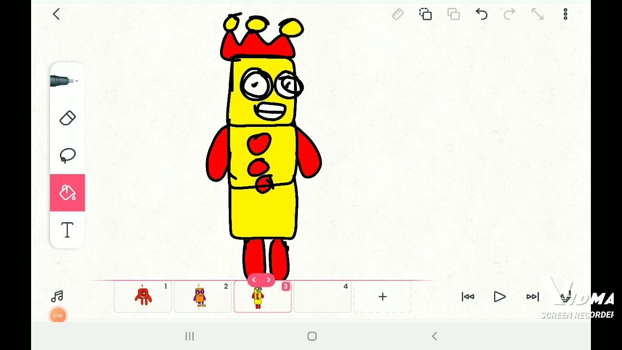 How to draw your Numberblocks Part 1 - YouTube