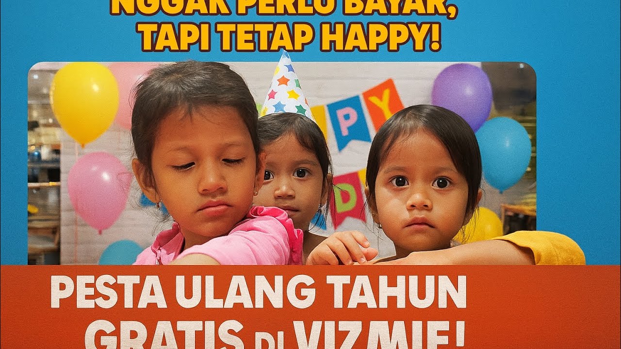 “Nggak Perlu Bayar, Tapi Tetap Happy! Pesta Ulang Tahun Gratis di ...
