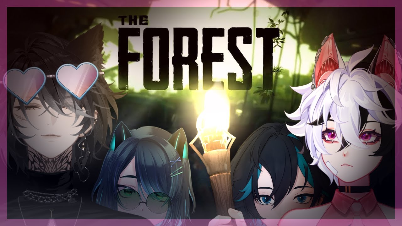 【THE FOREST】 Sobreviviendo como los mejores uwú 【Chia Nyakami】 - YouTube