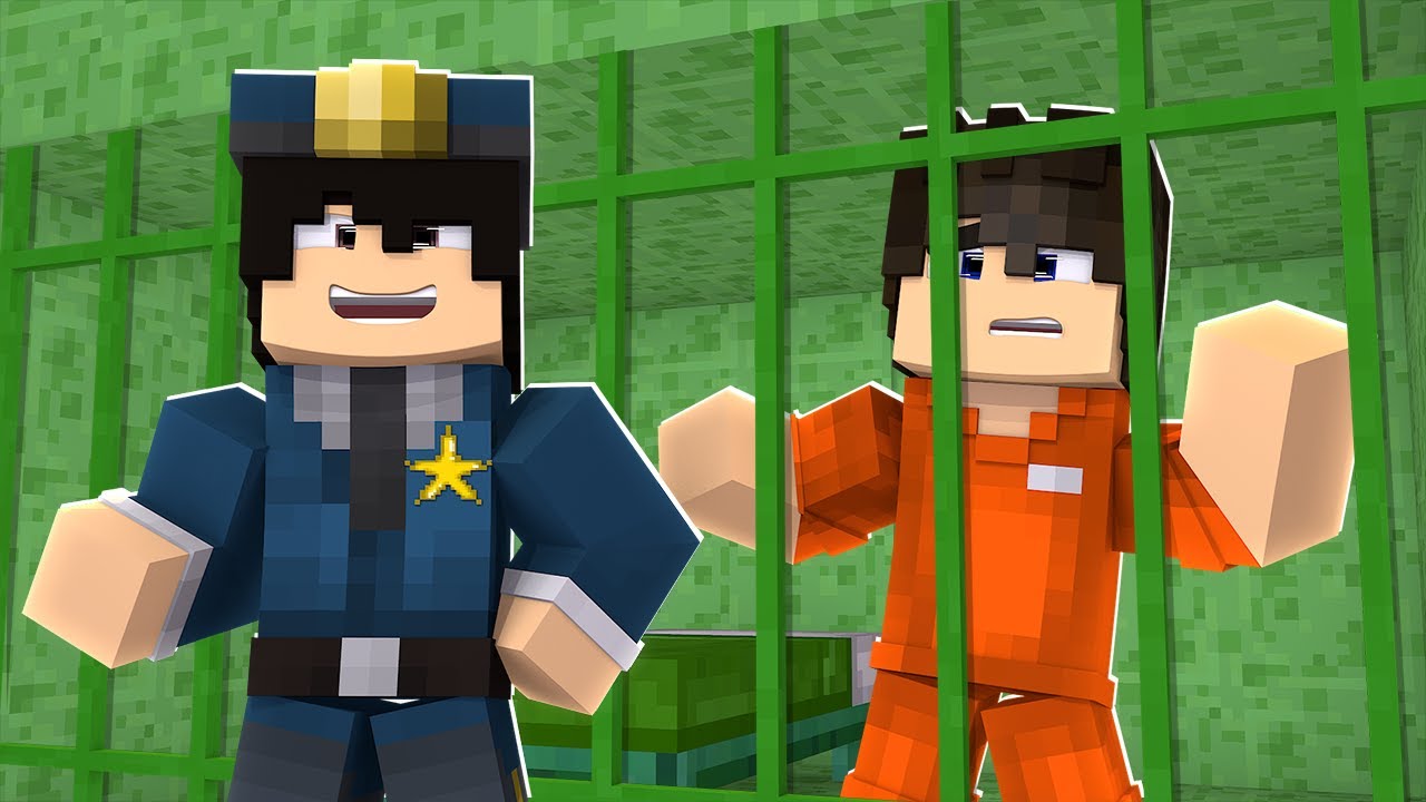 🙀ESCAPE DA PRISÃO DE SLIME NO MINECRAFT - YouTube