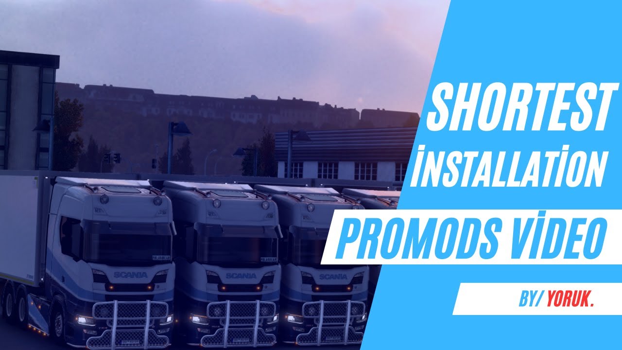 ETS 2 PROMODS MULTIPLAYER INSTALLATION !! - YouTube