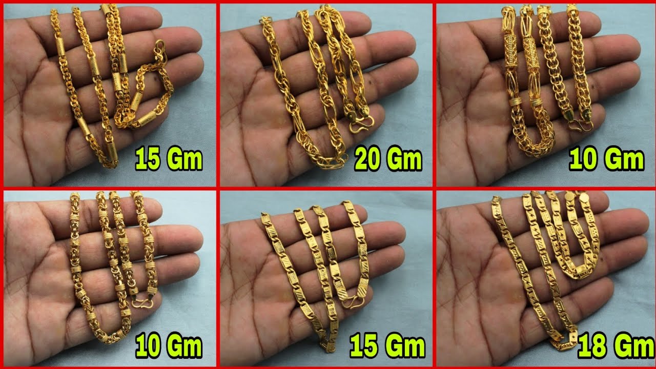 latest gold chain designs | daily wear gold chain | gold chain designs ...