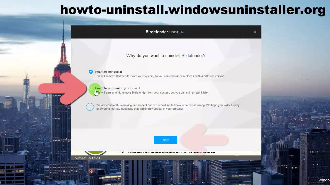 Uninstall BitDefender Total Security 2015 within Minutes - YouTube