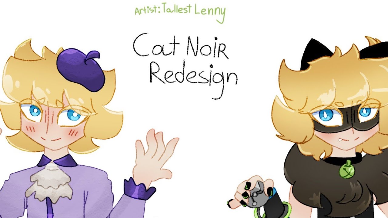 Cat Noir Redesign - YouTube