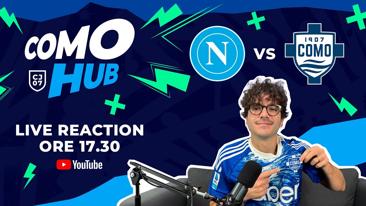 🔴 NAPOLI-COMO LIVE REACTION 🏴󠁧󠁢󠁳󠁣󠁴󠁿⚽️ - YouTube