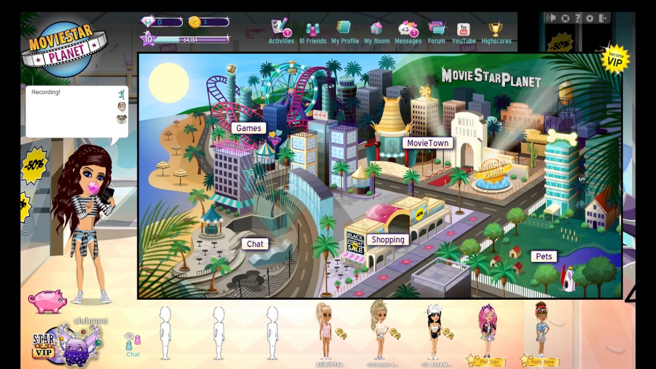 How to get pixi stars clothes on MSP! - YouTube