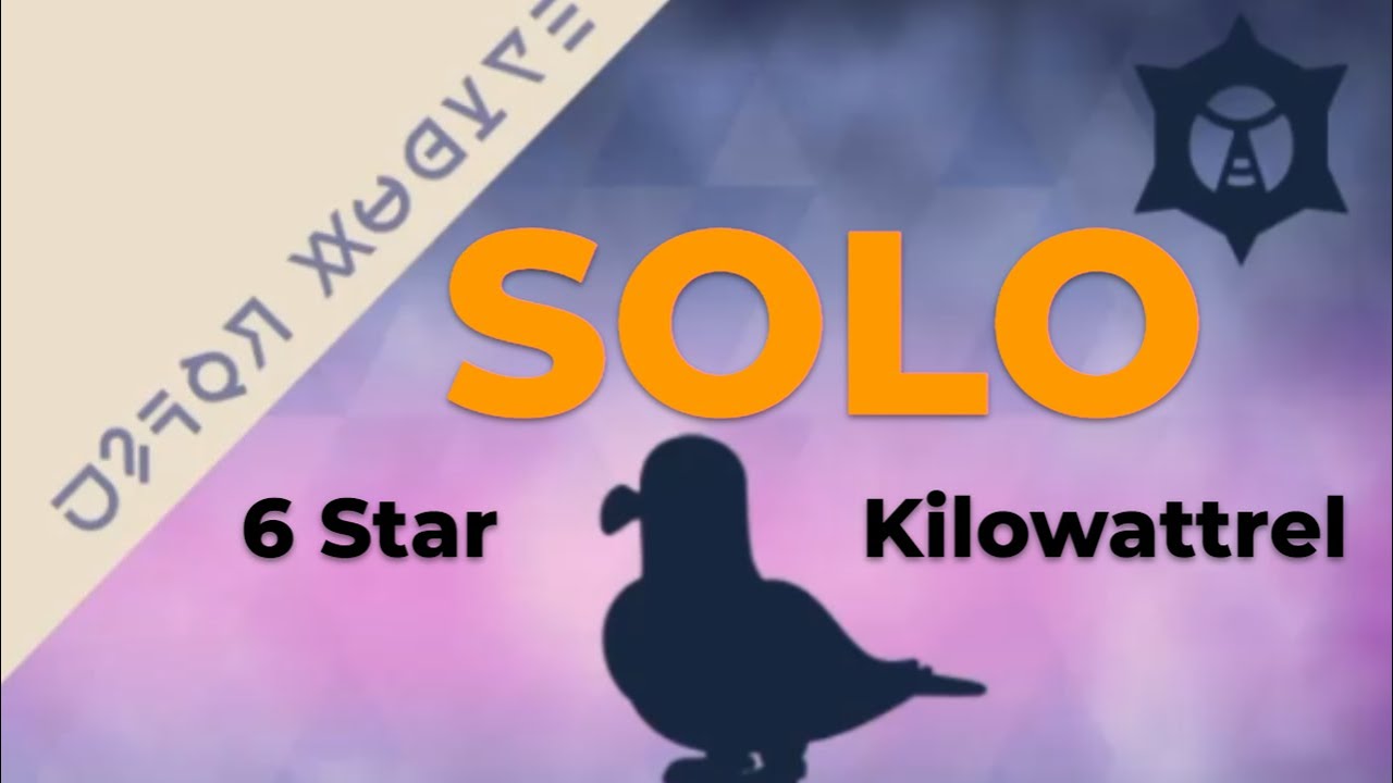 How to SOLO 6 star Kilowattrel Bug Tera Type - Iron Thorns - Pokemon ...
