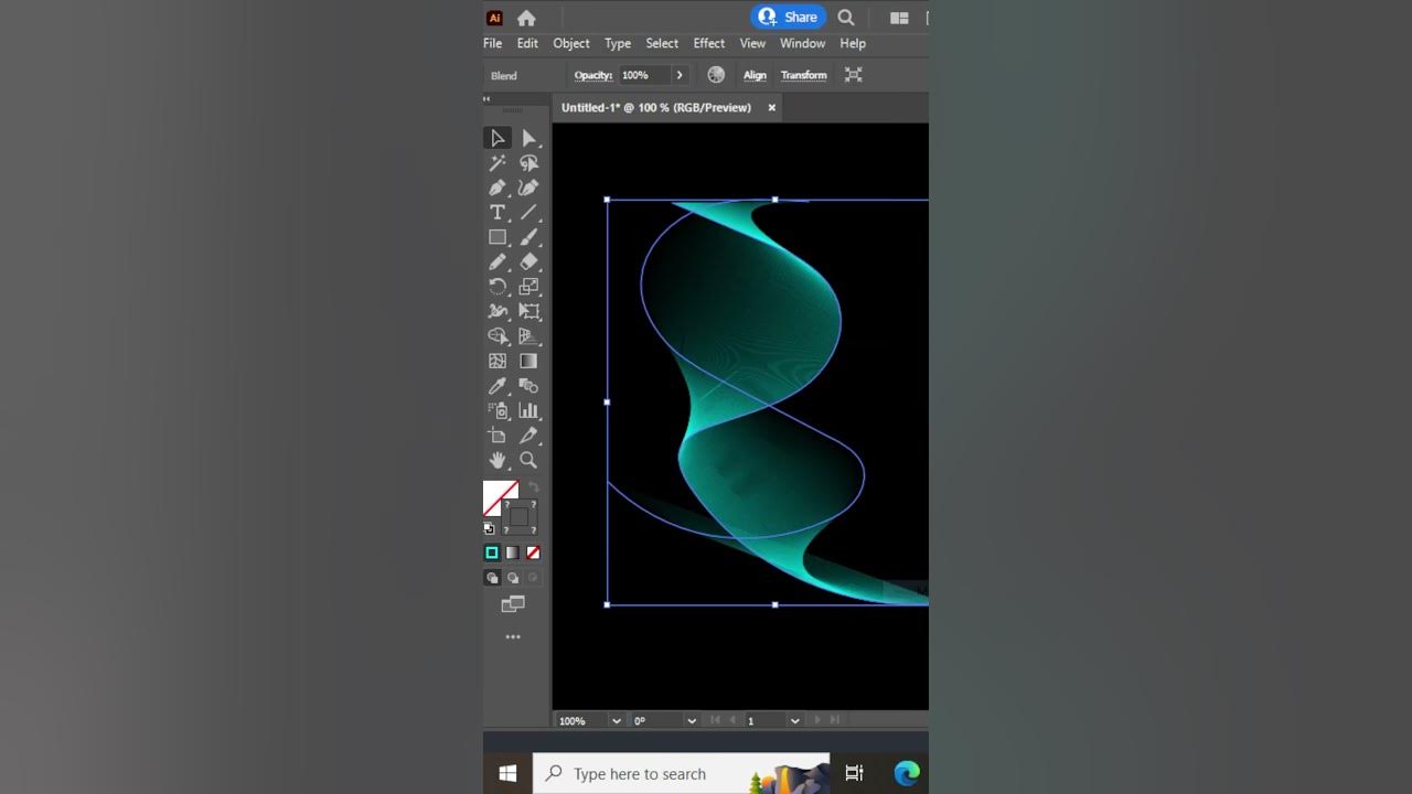 Create Abstract Line Background! | Adobe Illustrator Tutorial | Fiery ...