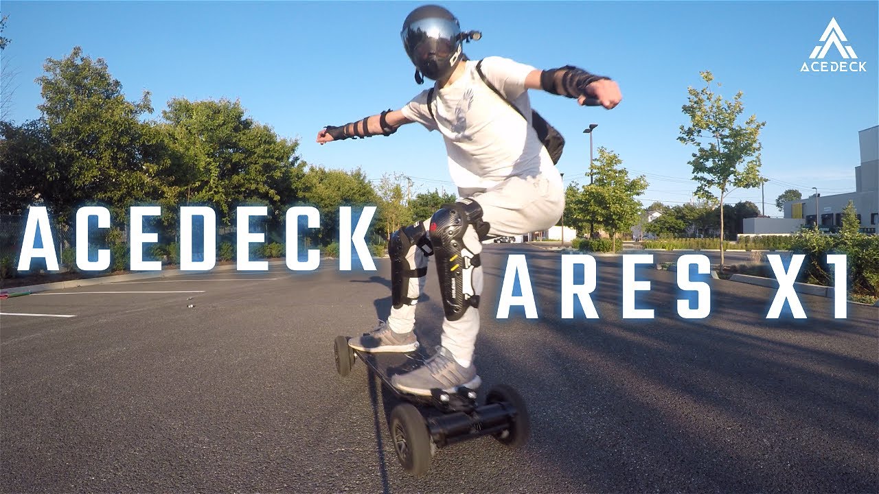 ACEDECK ARES X1 4WD | Carbon Fiber 2-In-1 Electric Skateboard Review ...