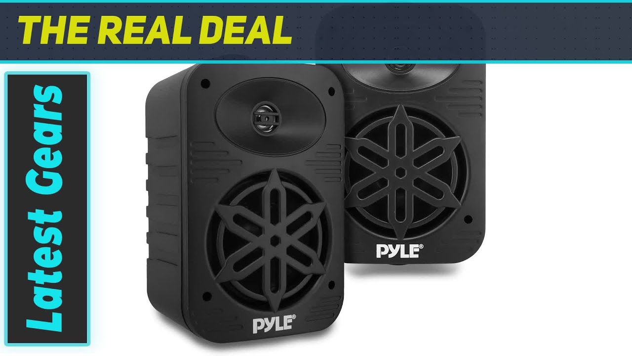 PyleUsa Indoor Outdoor Speakers Review - Ultimate 500W Dual Waterproof ...