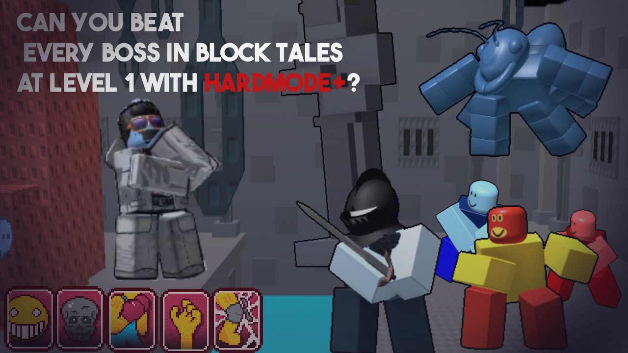 Block Tales | Can You Beat Every Main Boss at Level 1 With All The ...