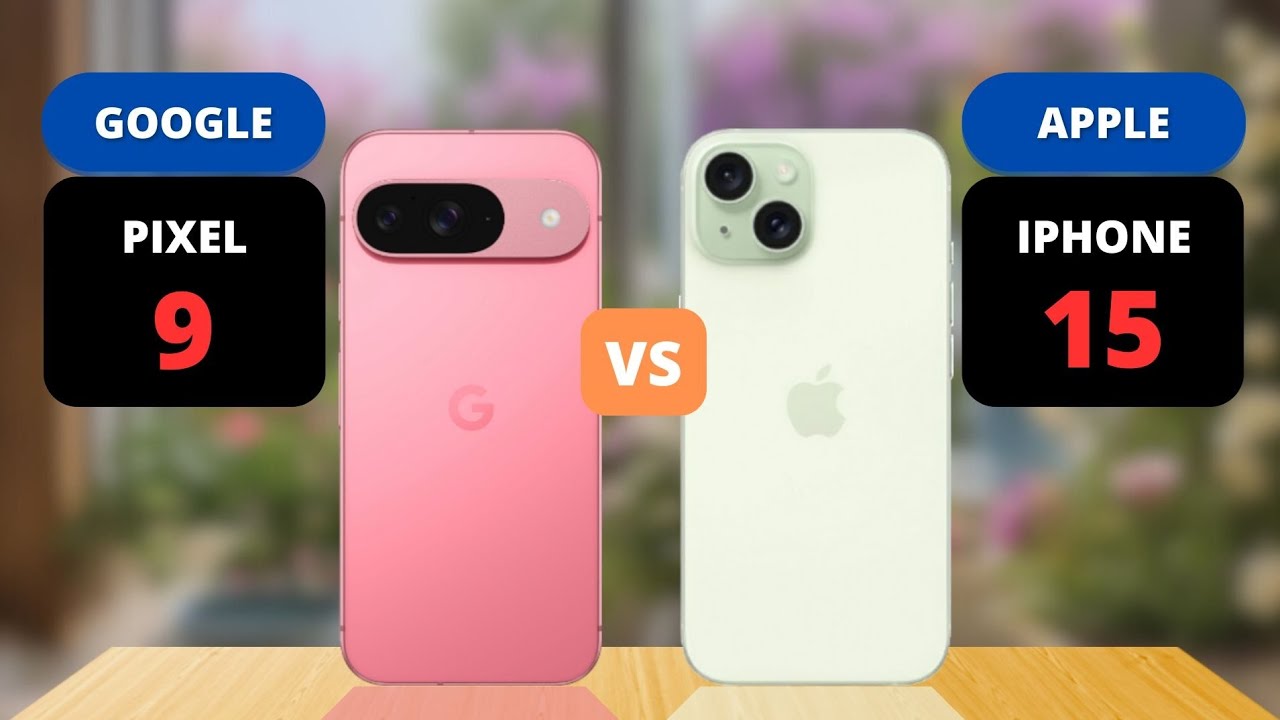 Google Pixel 9 vs Iphone 15 | PHONE COMPARISON - YouTube