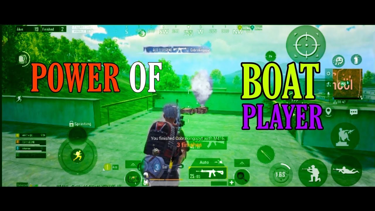 POWER OF BOAT PLAYER - BGMI MONTAGE | - YouTube