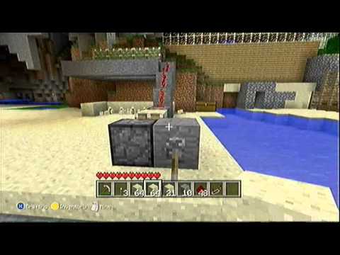 Minecraft Sand Generator - Piston Creations XBOX 360 - YouTube