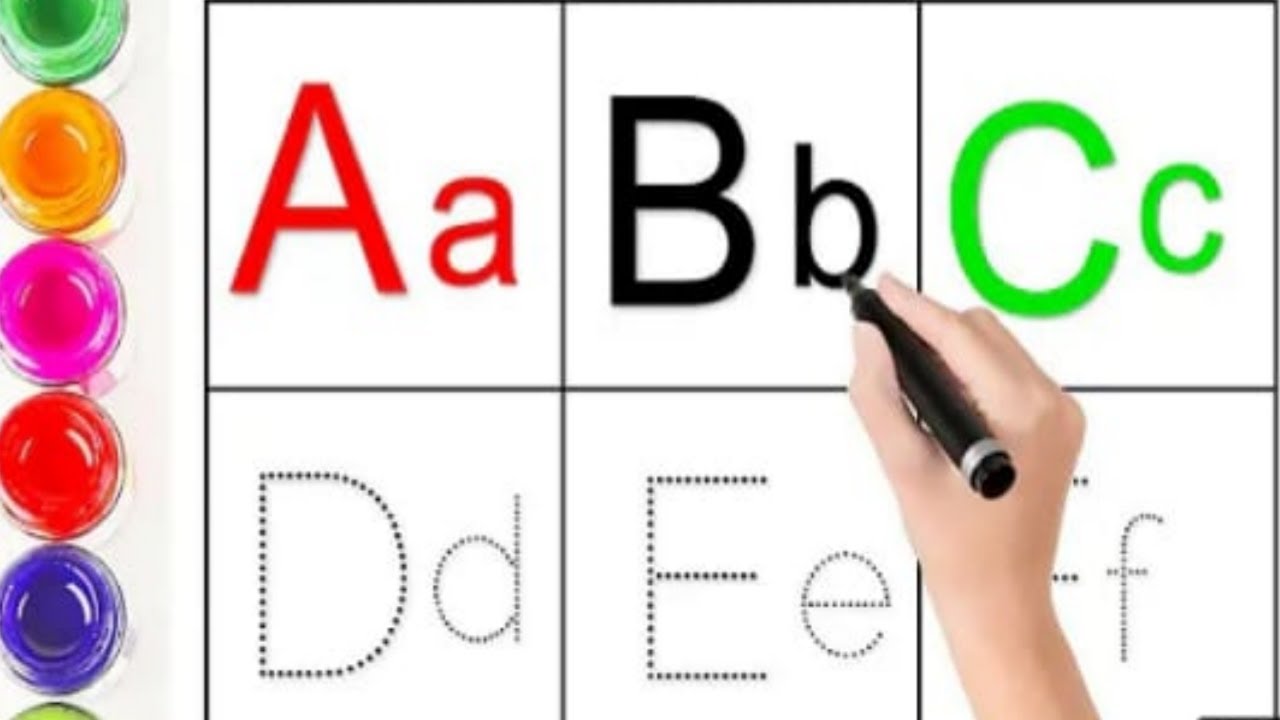 Learn to write Alphabets l Abcd l How to write small letters l abcd for ...