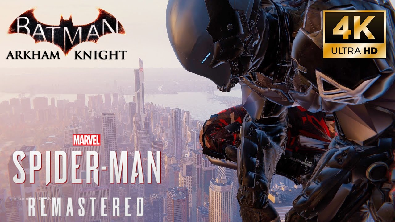 Batman Arkham Knight DC Avengers Marvel's Spider-Man Remastered MOD 4K ...