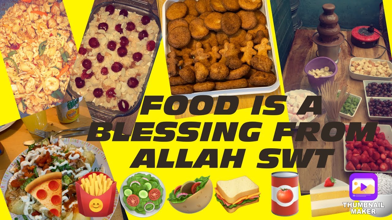 FOOD IS A BLESSING FROM ALLAH SWT 🍟🍕 ️ ️ #foodie #blessed #satisfying ...