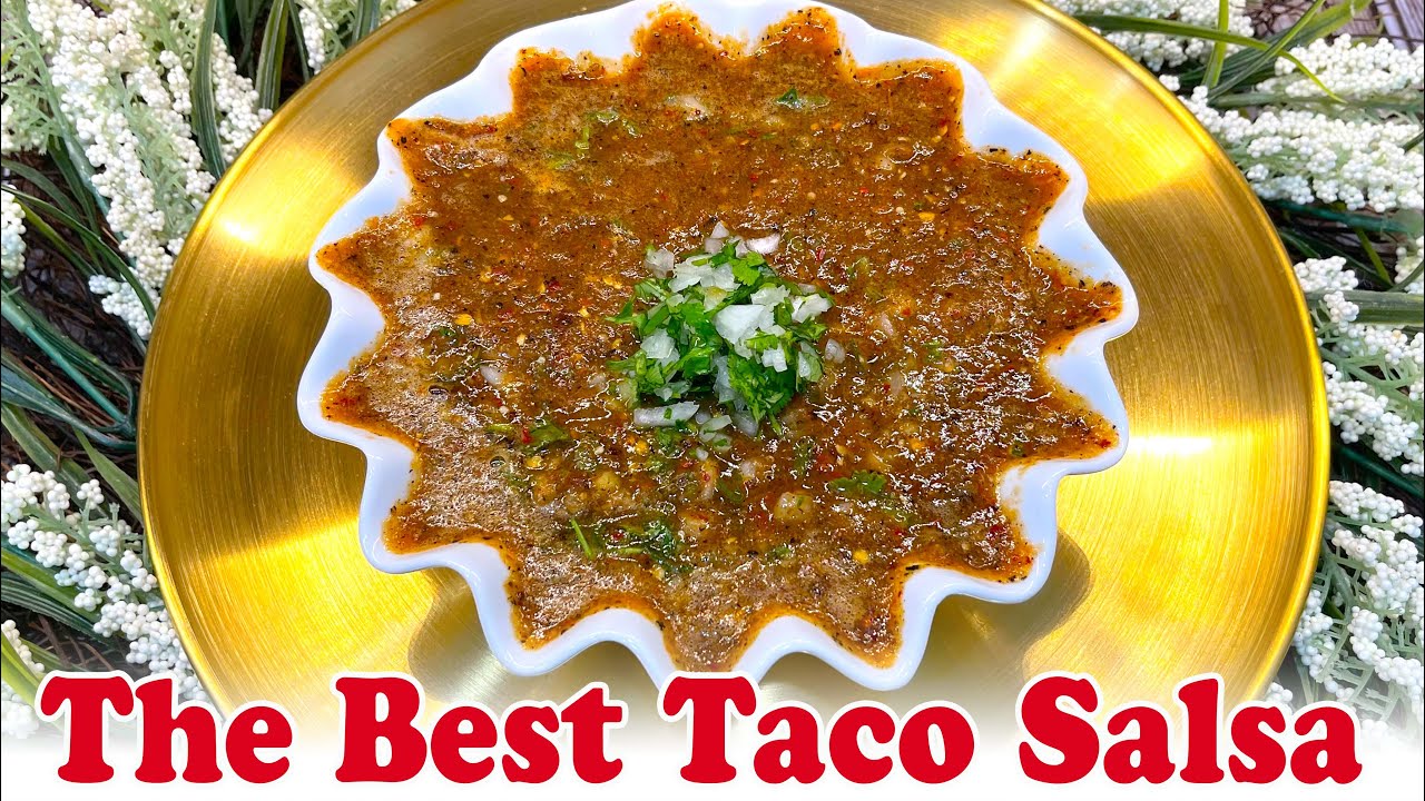The best Taco Salsa - YouTube