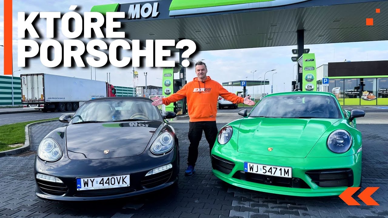 PORSCHE 911 VS BOXSTER - Ile spalą w trasie?! 😎 | Kornacki testuje ...