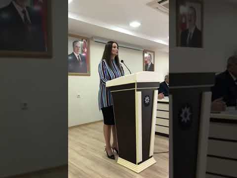Millət vəkili Q.Paşayevanın “Tarixə adını yazan Qadınlar” kitabının Tovuzda imza günündə çıxışı