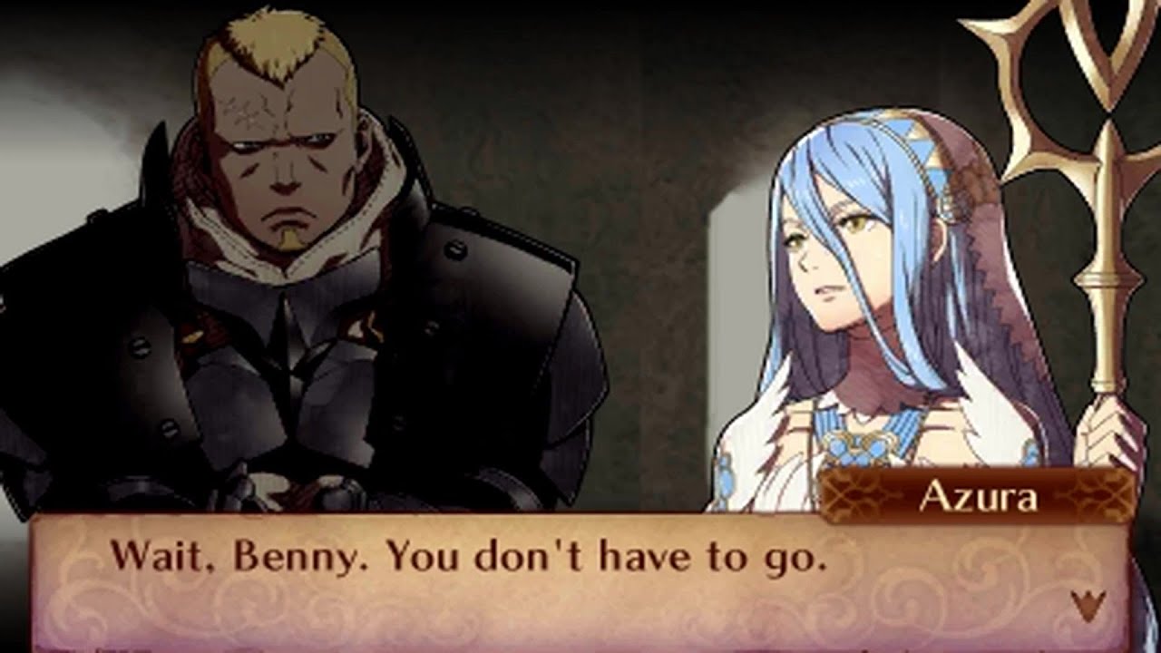 Fire Emblem Fates: Conquest - Azura & Benny Support Conversations - YouTube