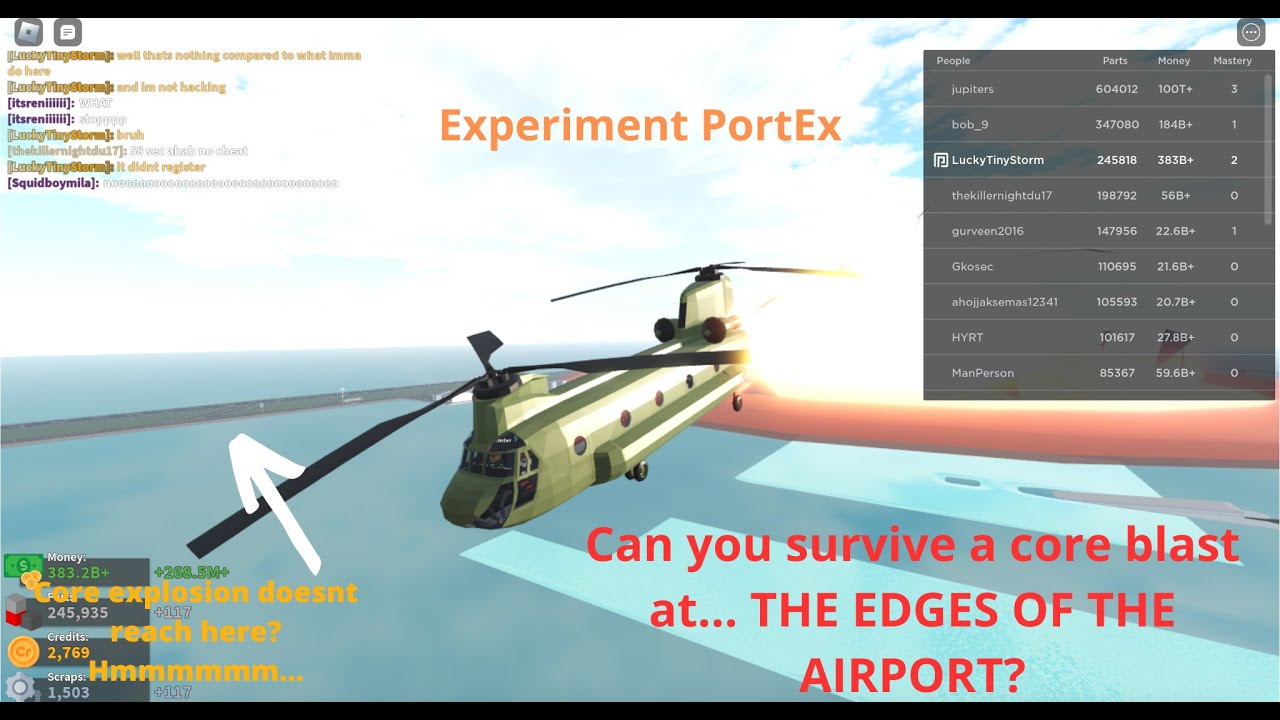 Can you survive the CC2 core explosion at the edge of the airport ...
