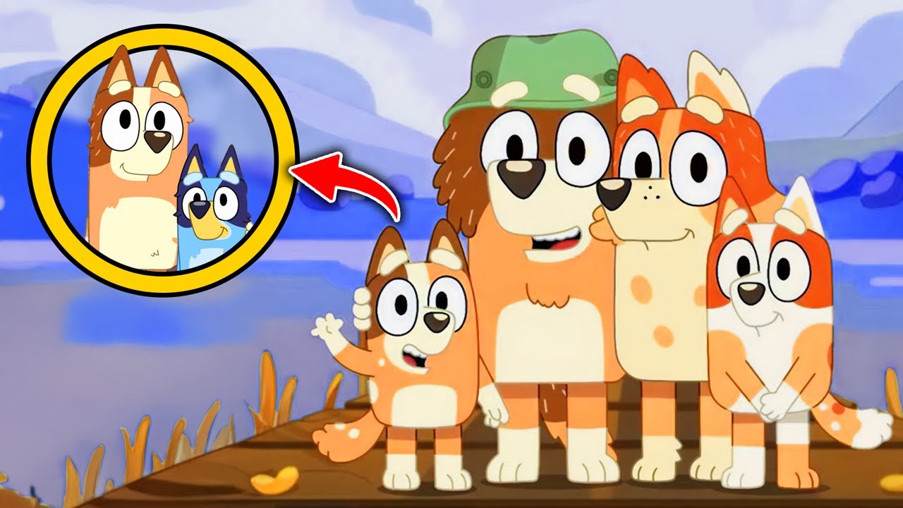 BLUEY FAMILY TREE: Chilli Heeler family names, MISSING sister Brandy ...