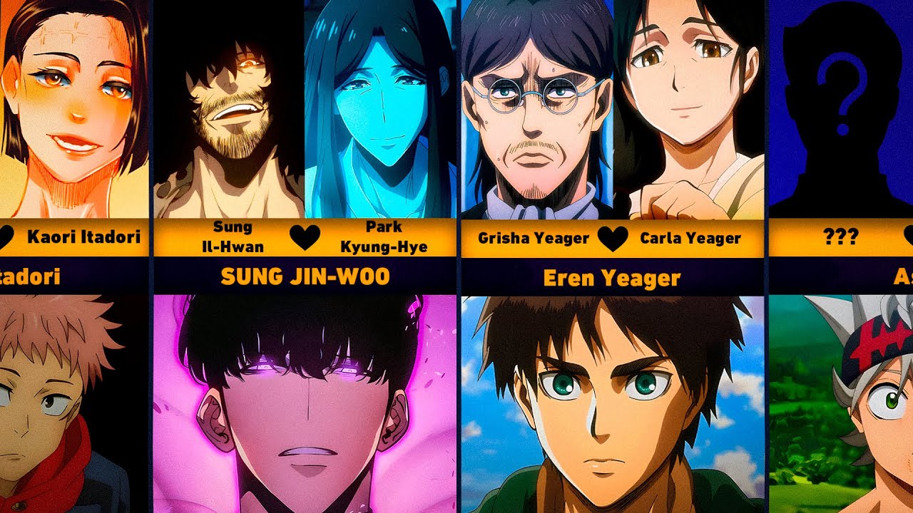 Parents of Anime Characters [Part 1] - YouTube