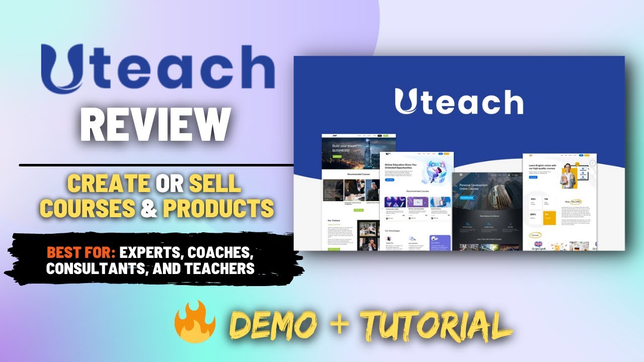 Uteach Review, Demo + Tutorial | Get Uteach Lifetime Deal Before Ends ...