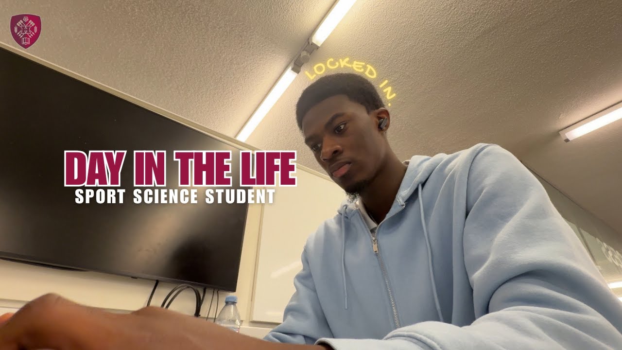 Day In The Life of a Sport Science Uni Student - YouTube