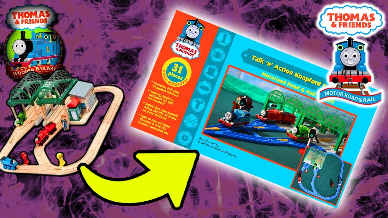 Turning a TALKING Thomas Wooden Railway Set into a TALKING THOMAS TOMY ...