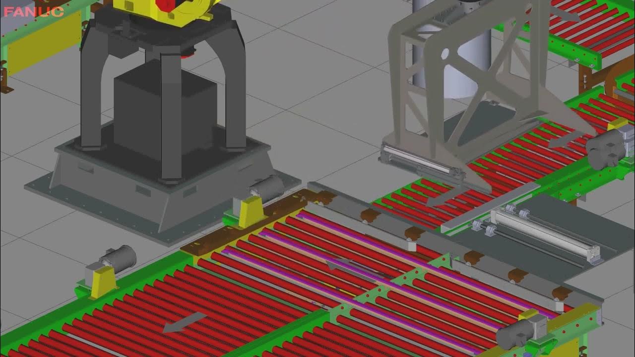 Roboguide Simulation - YouTube