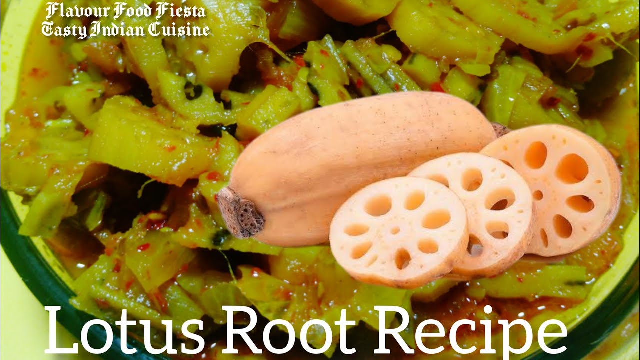 Rich protein & Nutrition Lotus root Recipe|कमल ककड़ी की सब्जी|# ...