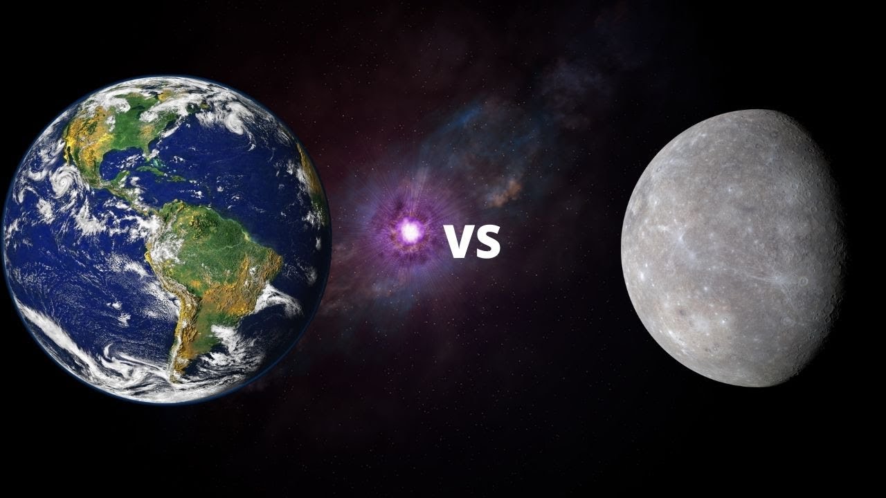 EARTH VS MERCURY! - YouTube