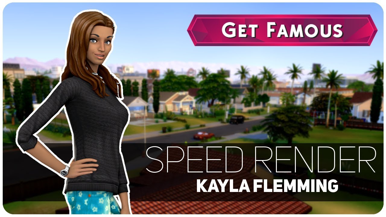 The Sims 4 Speed Render | Kayla Flemming - YouTube