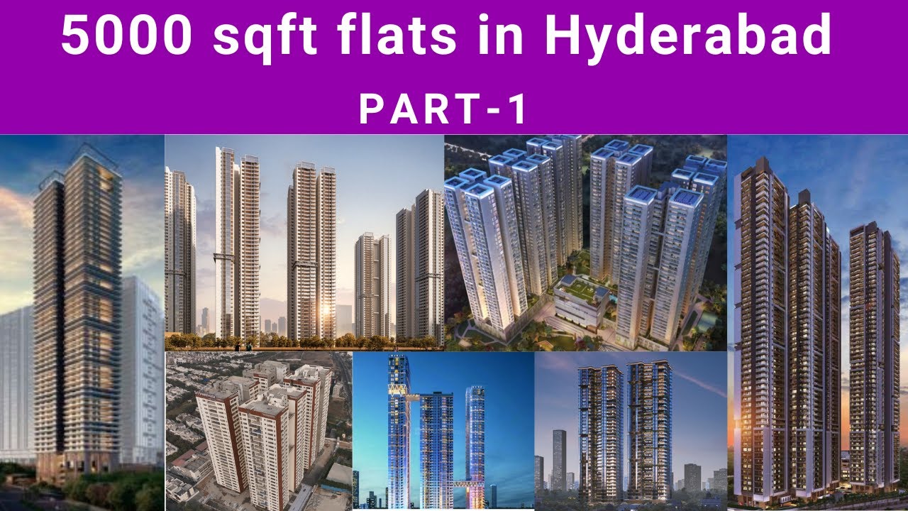 King Size Flats in Hyderabad | Sizes - 5,000 sqft or above | DSR, My ...