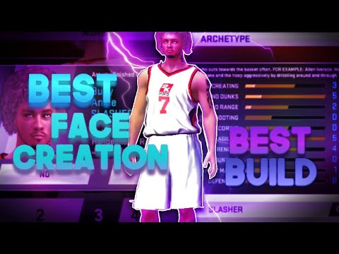 NBA2K20 MOBILE BEST BUILD AND BEST FACE CREATION • - YouTube