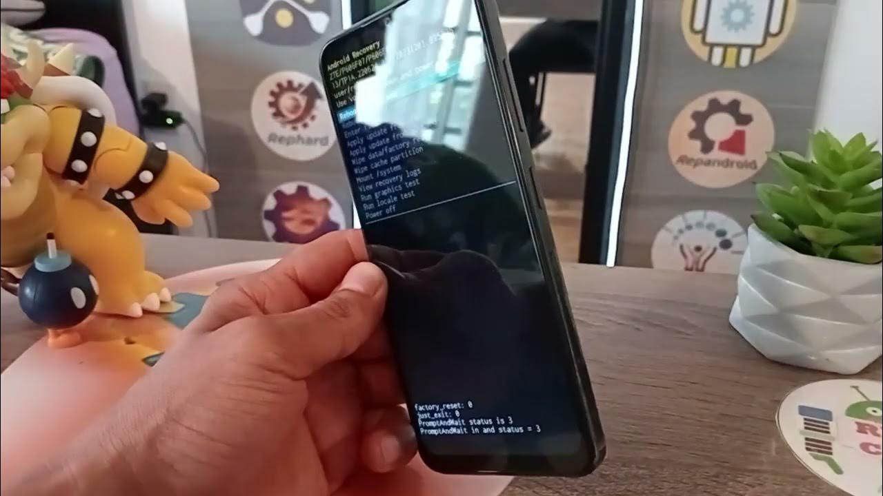 Eliminar contraseña ZTE Axon 40 Pro quitar pin, patron, pattern - YouTube
