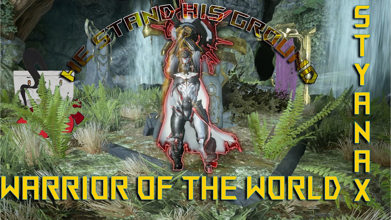 Warframe | Styanax | Warrior with shield and shields | Steel Path Build ...