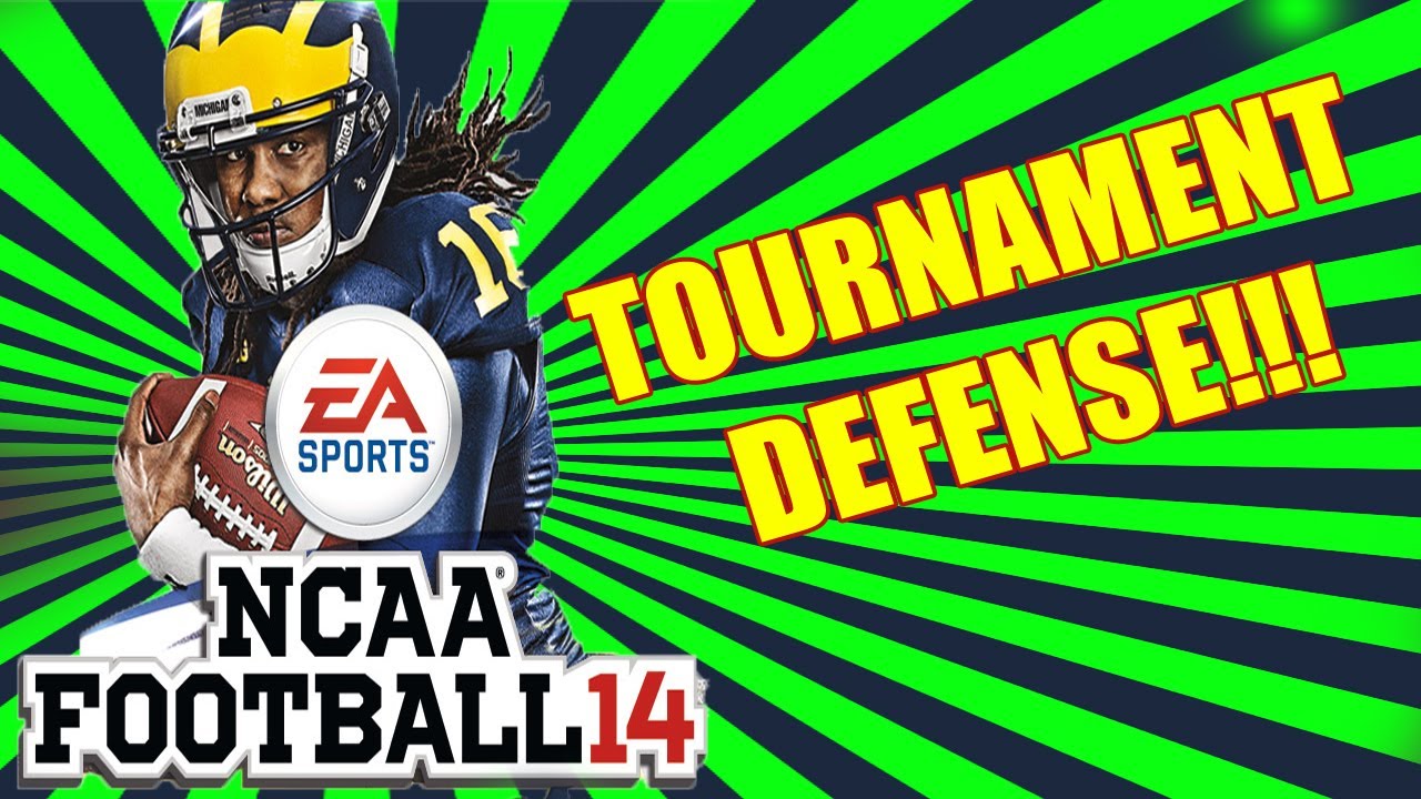 NCAA Football 14 "TOURNAMENT DEFENSE " How to play Defense | NCAA 14 ...