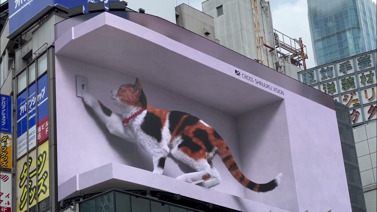 3D Billboards Japan - YouTube