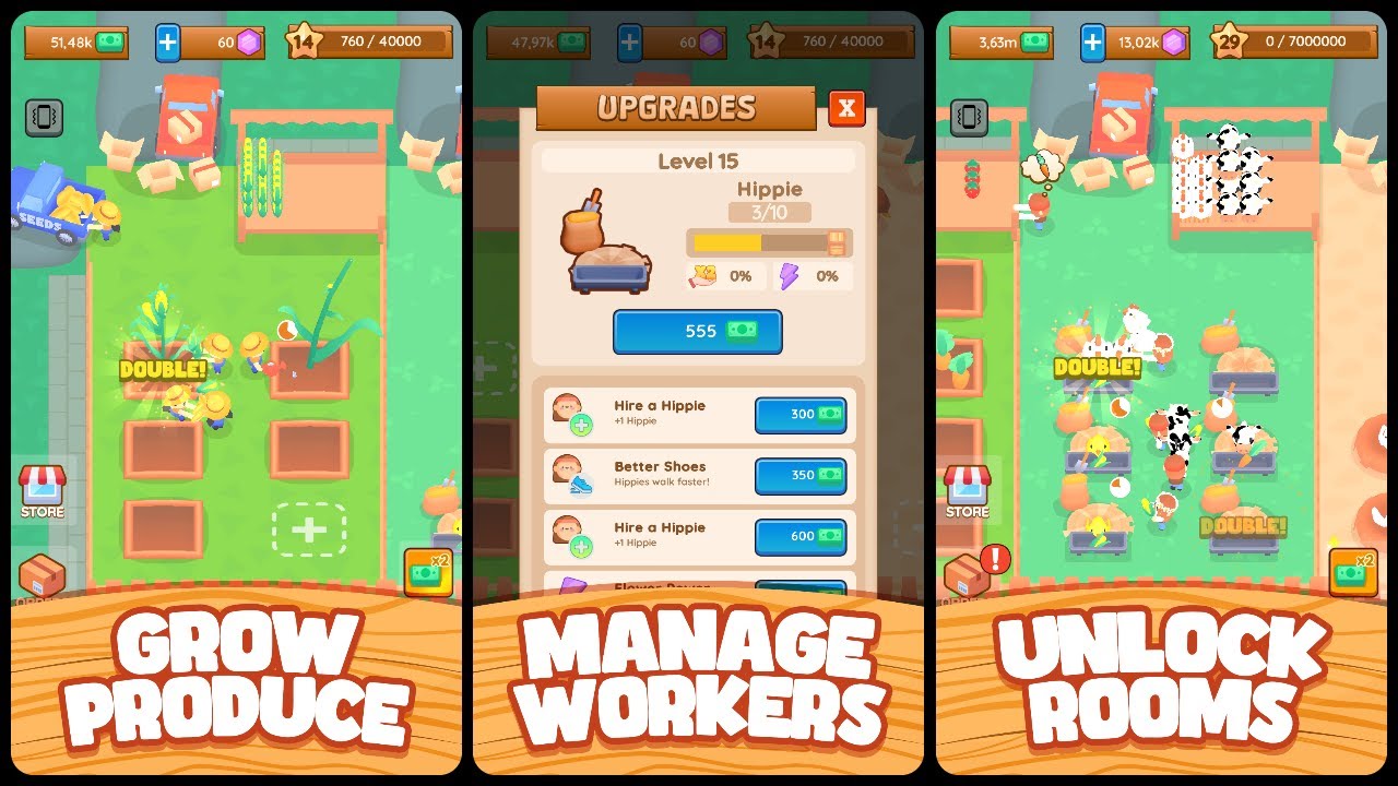 Pure Farm: Fresh Food Mobile Game | Gameplay Android - YouTube