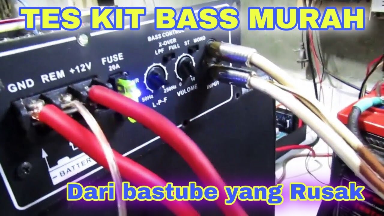 Power rakitan kit bass amplifier bajed Rp.600-800 ribuan - YouTube