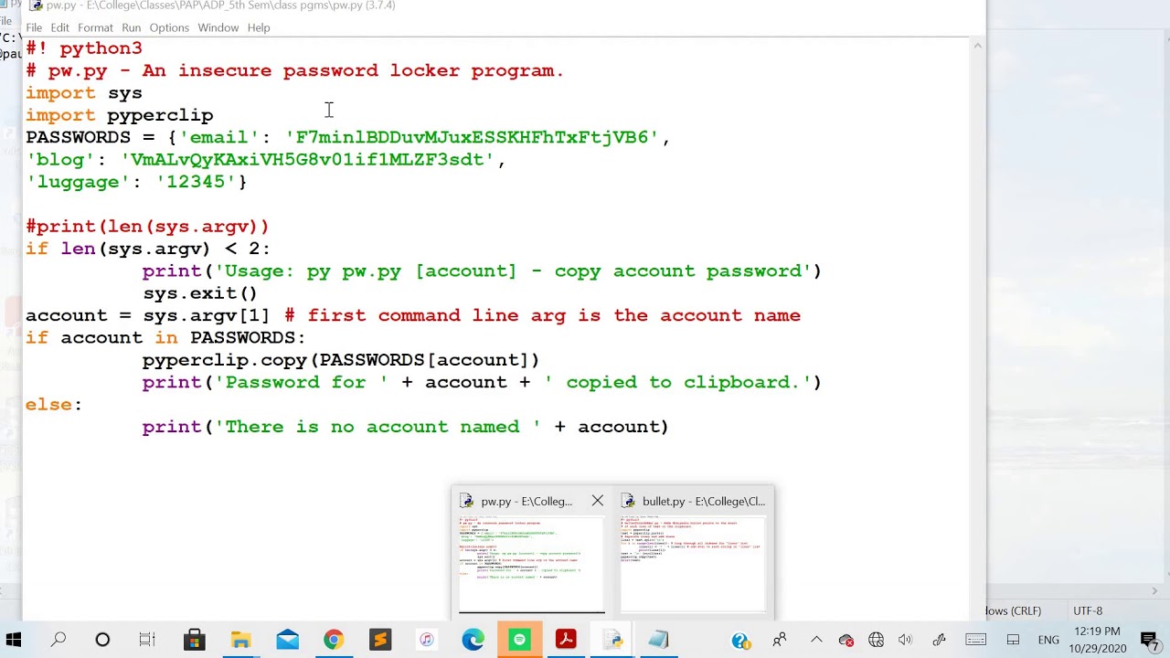 PassWord Locker - YouTube