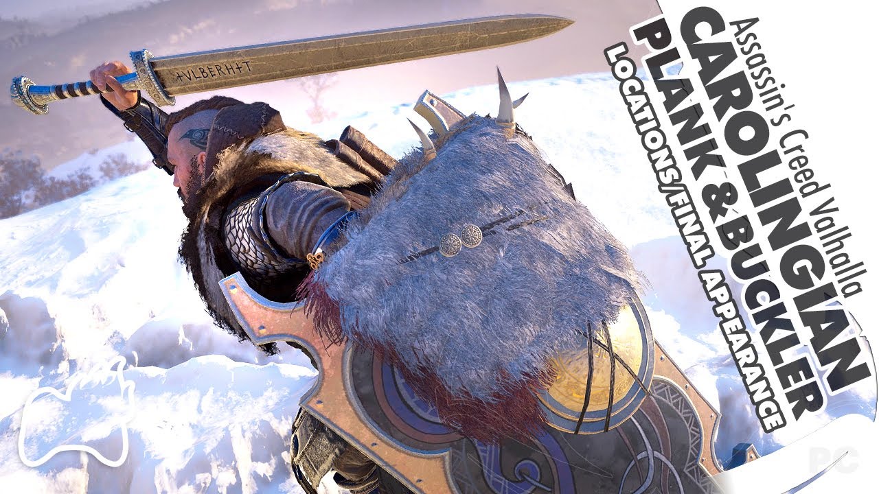 AC Valhalla CAROLINGIAN Longsword PLANK and BUCKLER Locations ...