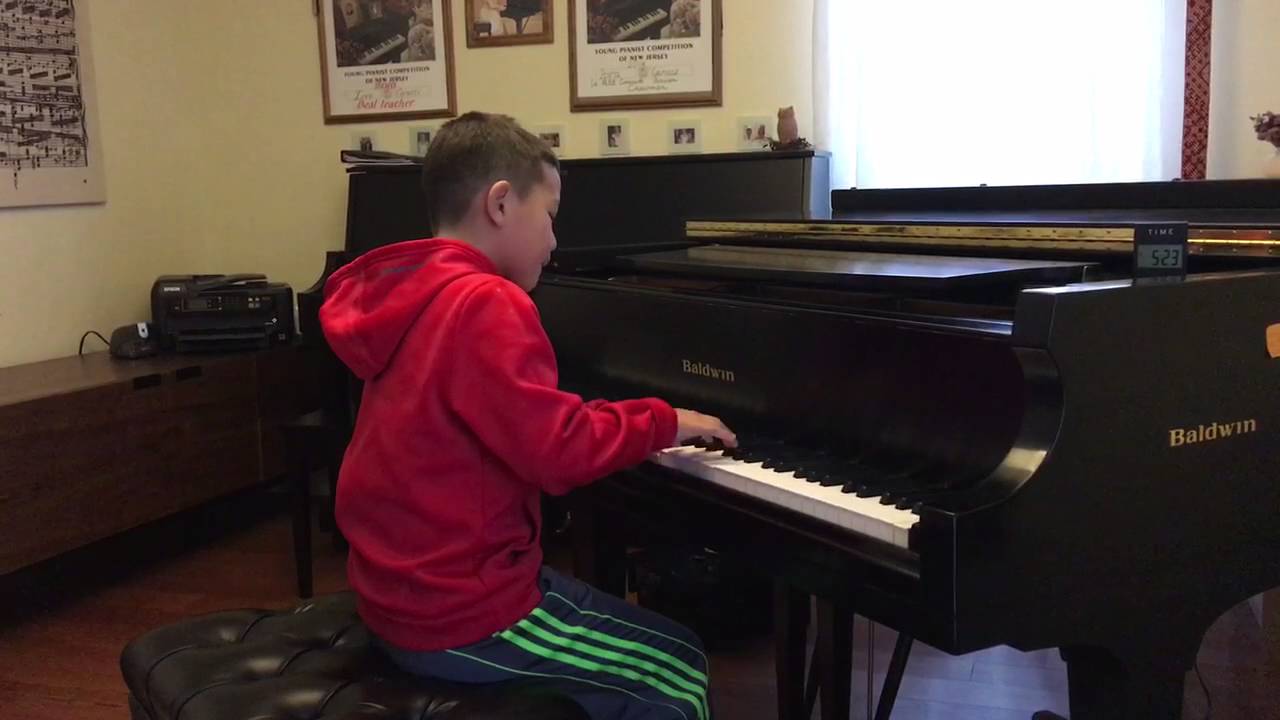 Dean Yao, 9, Berkovich, Second Concerto in C Major, Op. 44, First ...