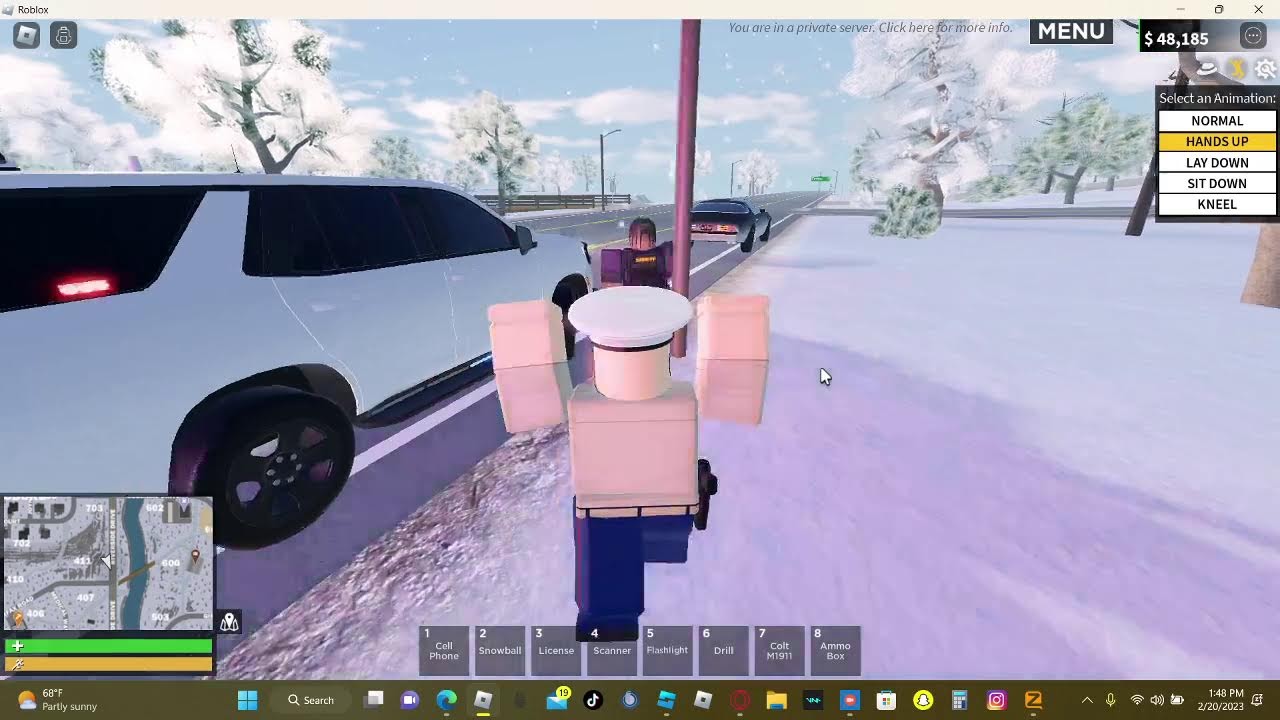 Playing ELRC Indiana state roleplay (CIV) - YouTube