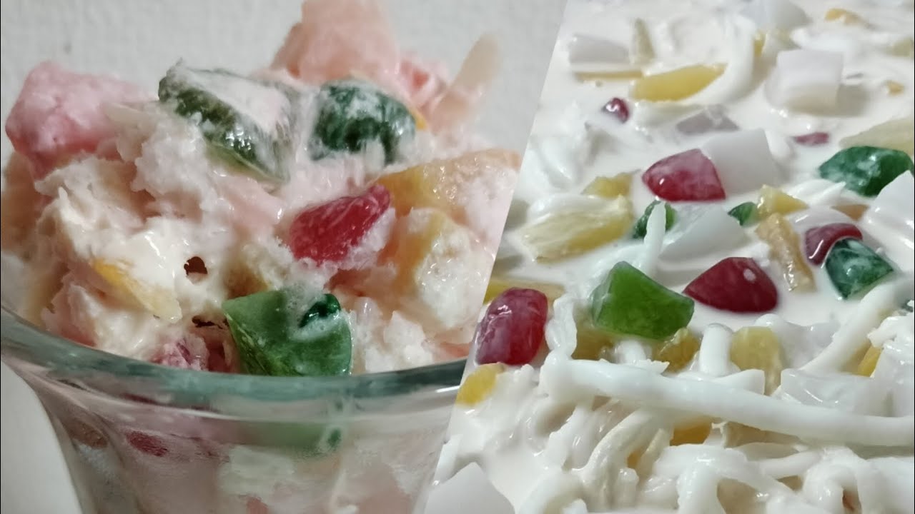 BUKO FRUIT SALAD I Simple and Easy to make by KAPunay Vlog - YouTube